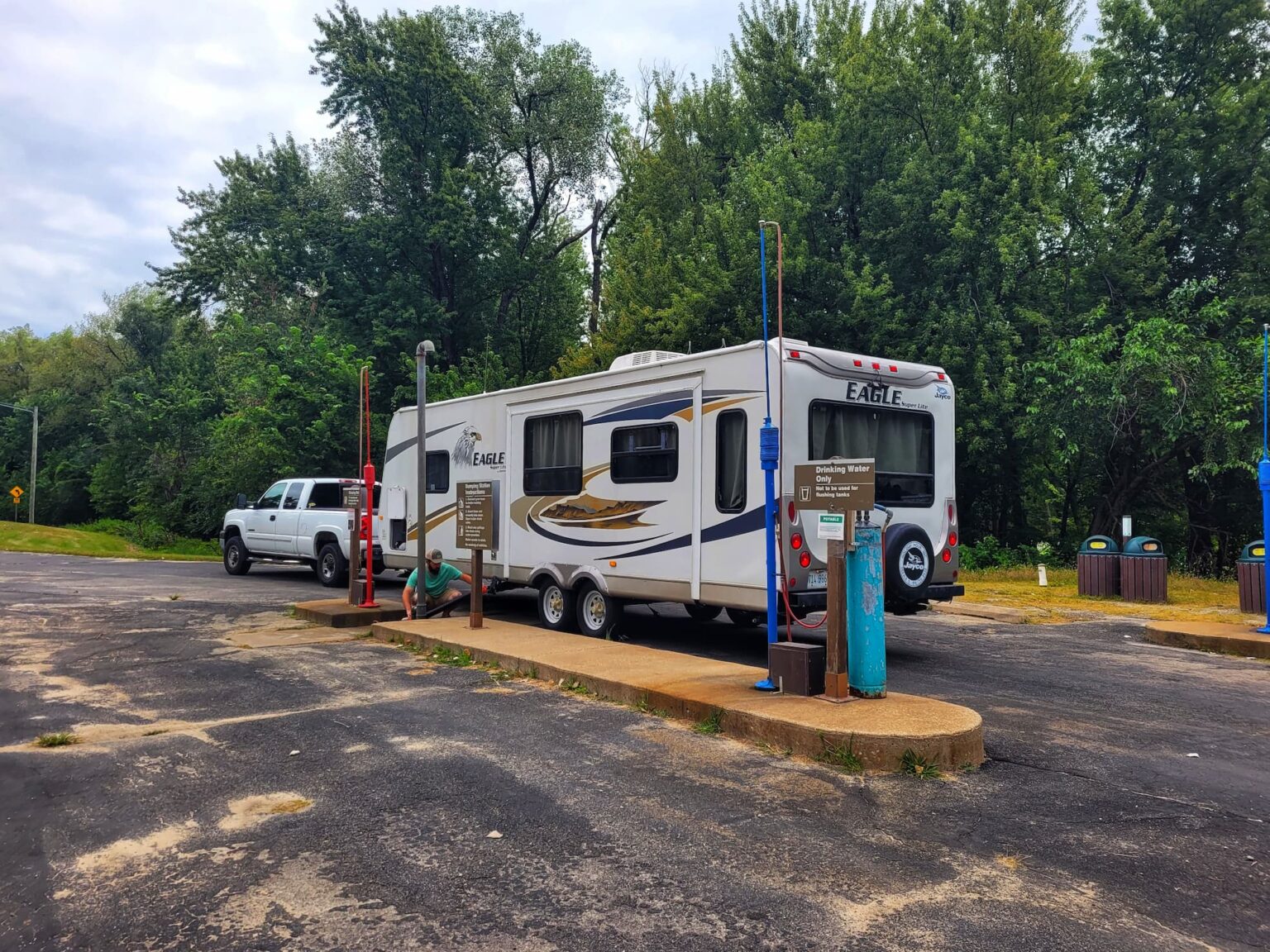 Mississippi River Bliss: USACE Blackhawk Park Campground, De Soto, WI
