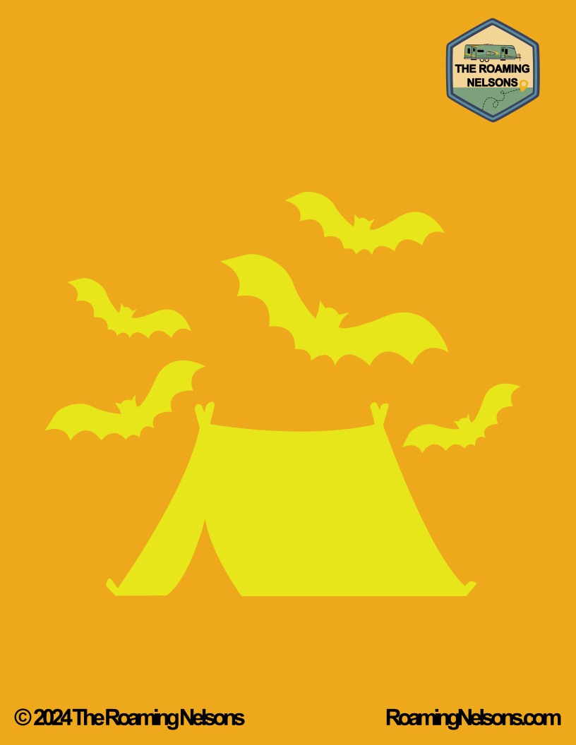 5 Free Downloadable Camping & RV Themed Pumpkin Carving Stencils