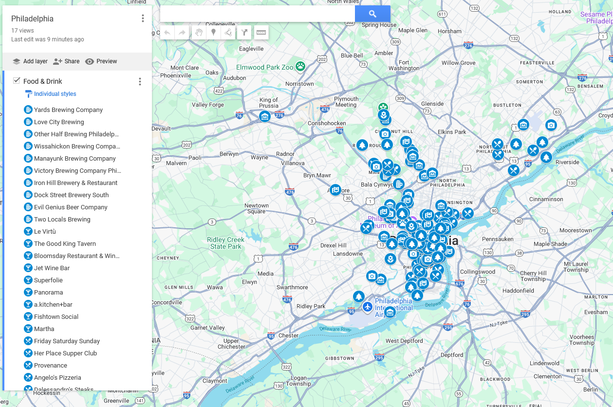 300+ Things to Do in Philadelphia: Free Interactive Planning Map